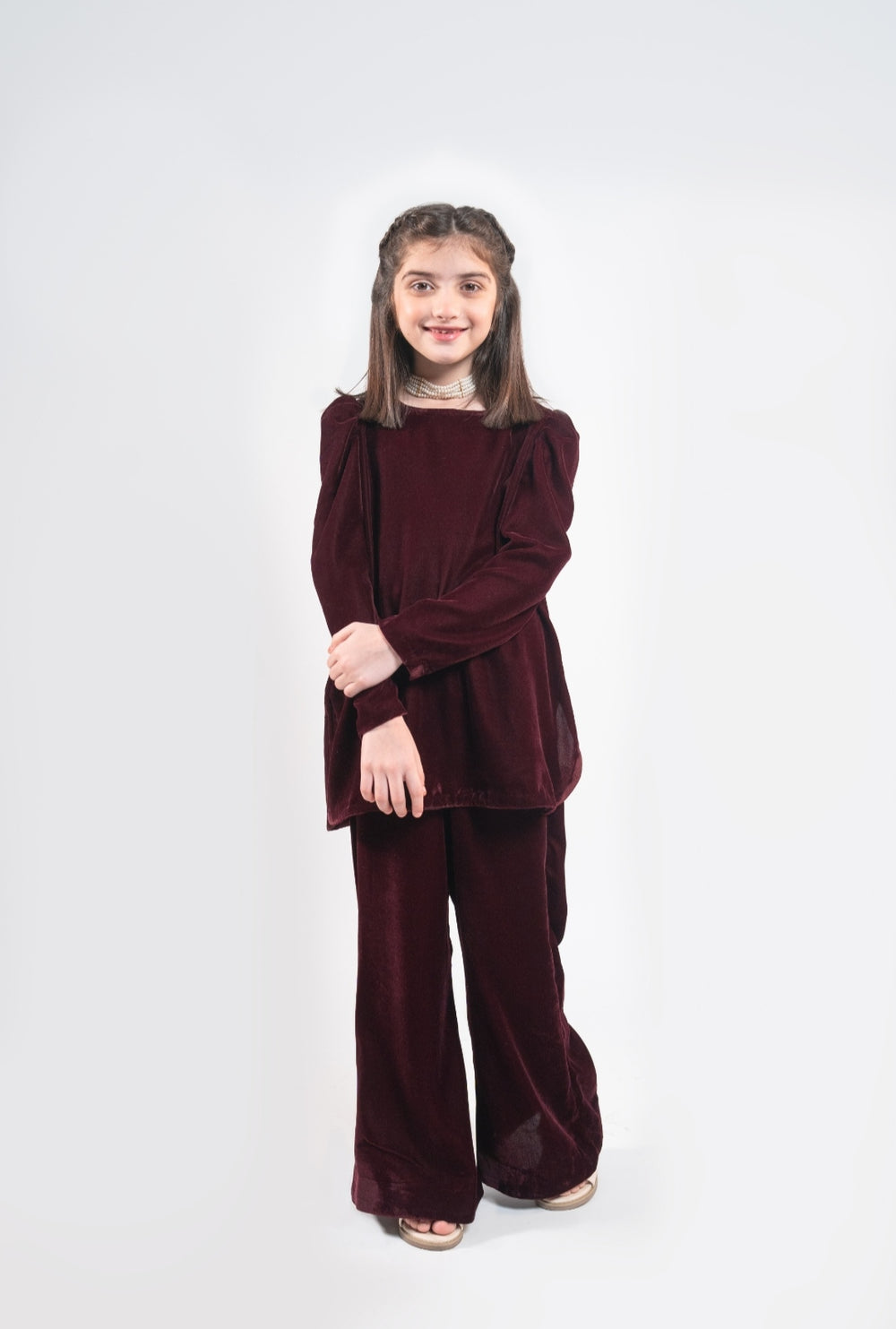 Burgundy set